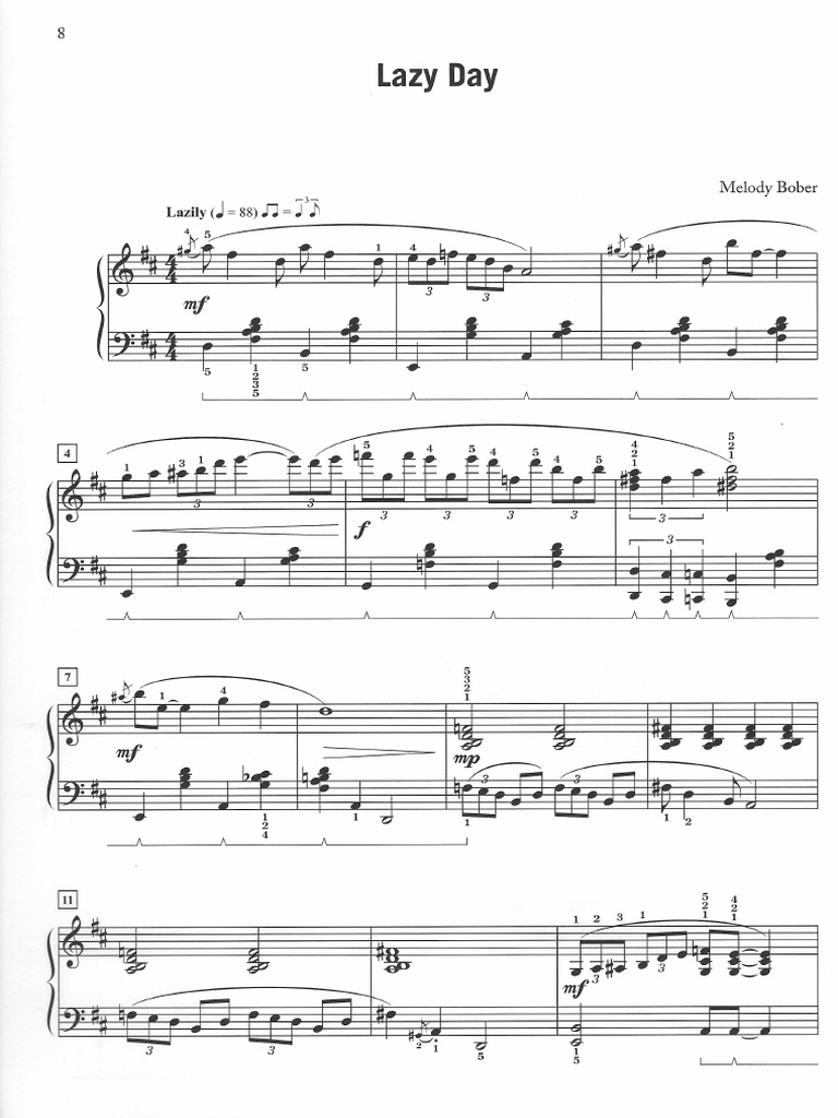 Lazy Day 1 | PDF