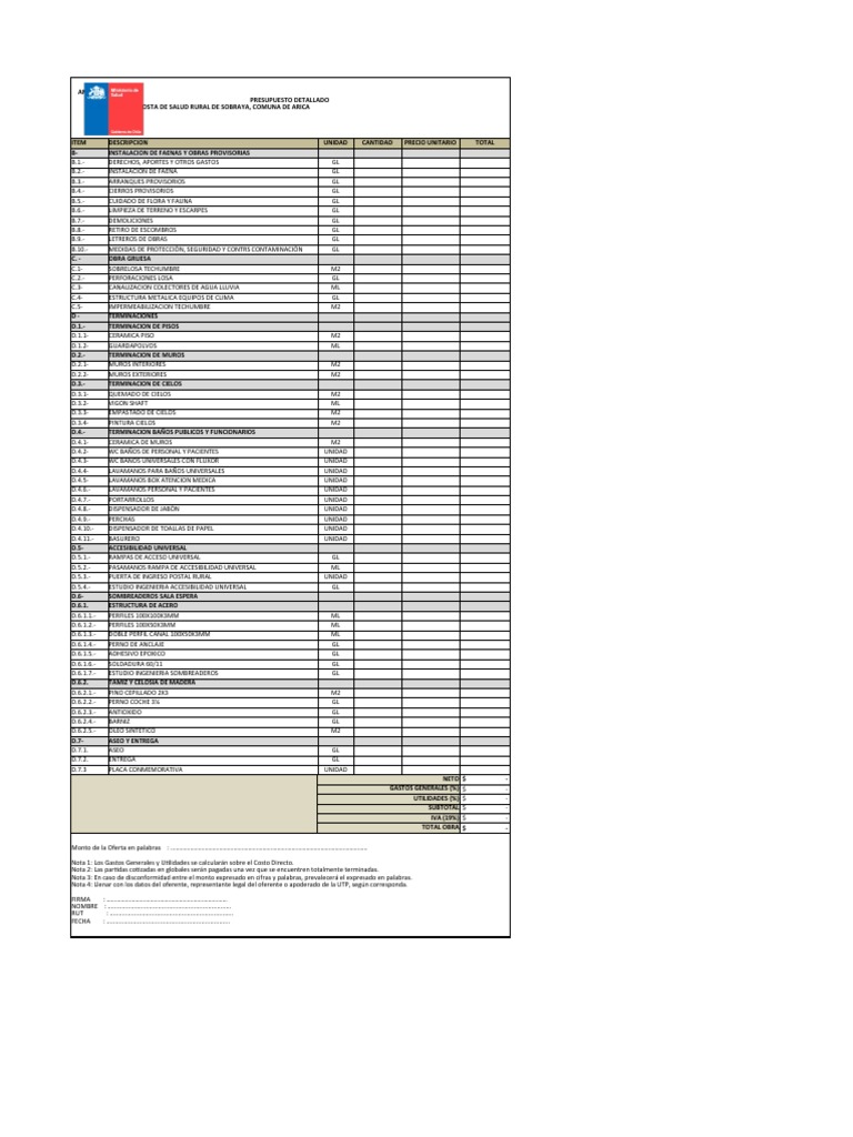 ITEMIZADO | PDF | Materiales de construcción | Ingeniero civil
