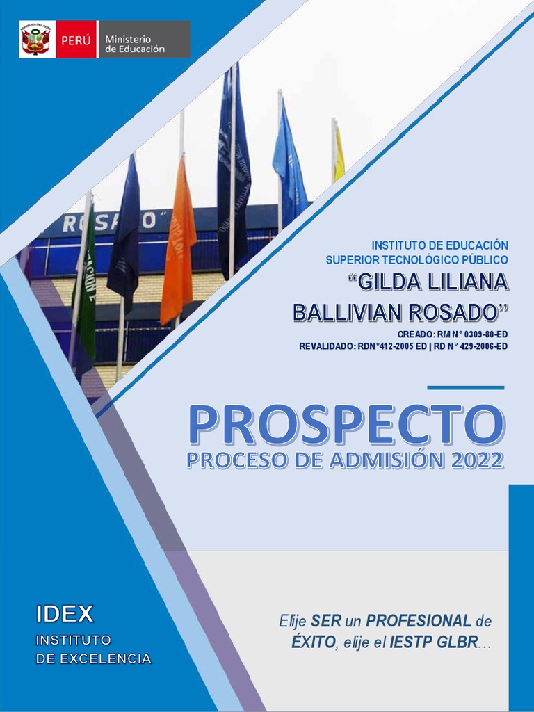 Prospecto 2022 Iestp GLBR | PDF