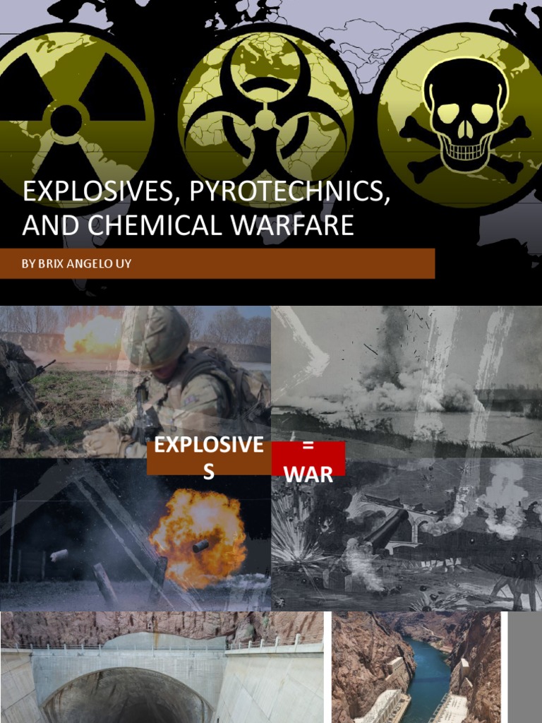 Explosives, Pyrotechnics, and Chemical Warfare | PDF