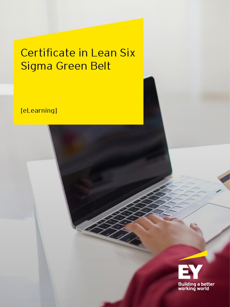 E Learning Certificate in Lean Six Sigma Green Belt | PDF | Six Sigma | Business