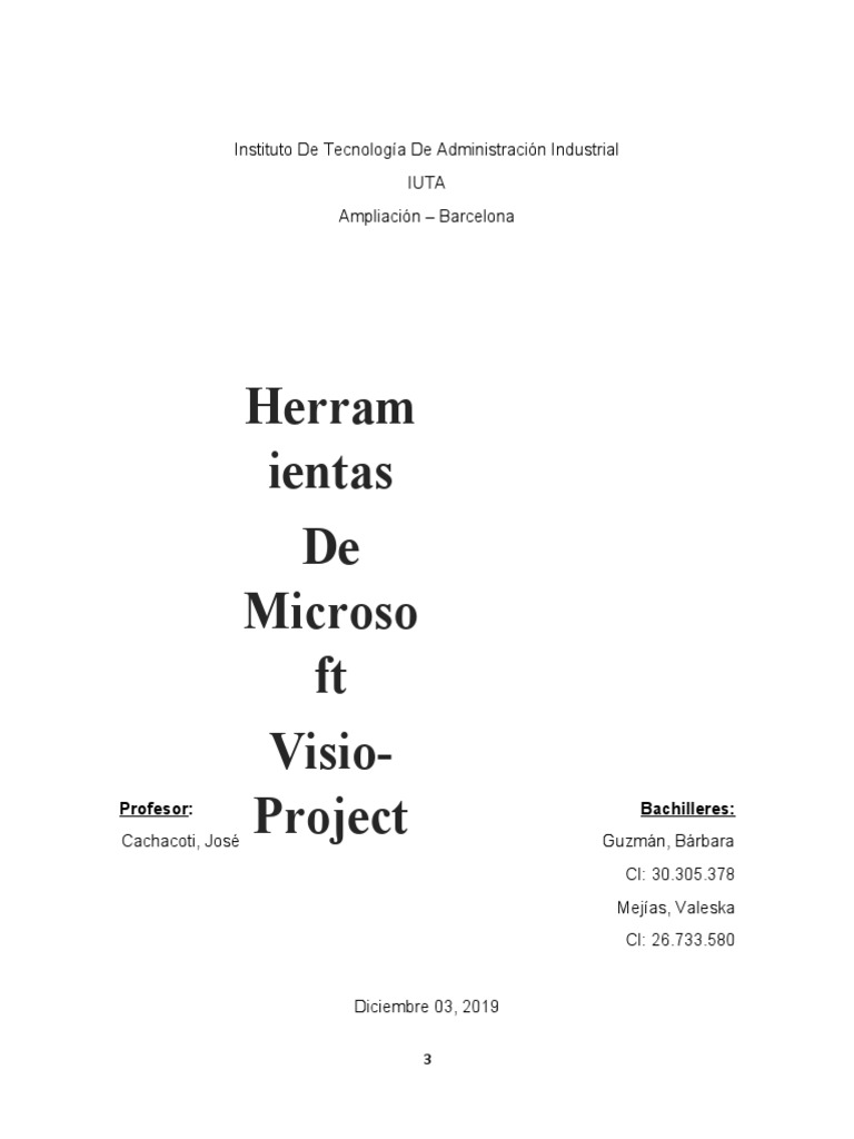 Guía de Microsoft Visio y Project | PDF | Microsoft | Software