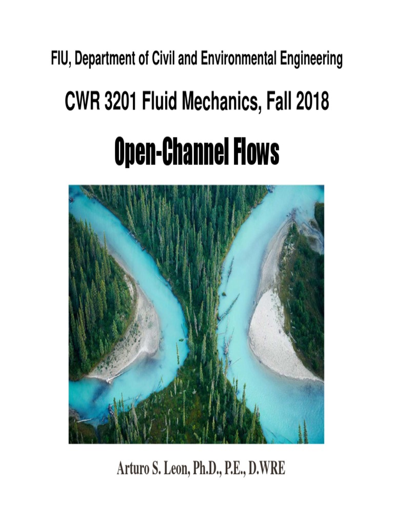 Open Channel Flow Filled | PDF | Fluid Dynamics | Soft Matter