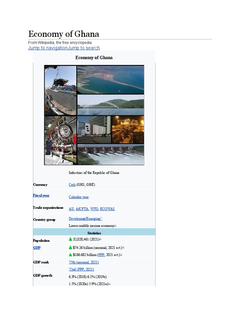 Economy of Ghana | PDF