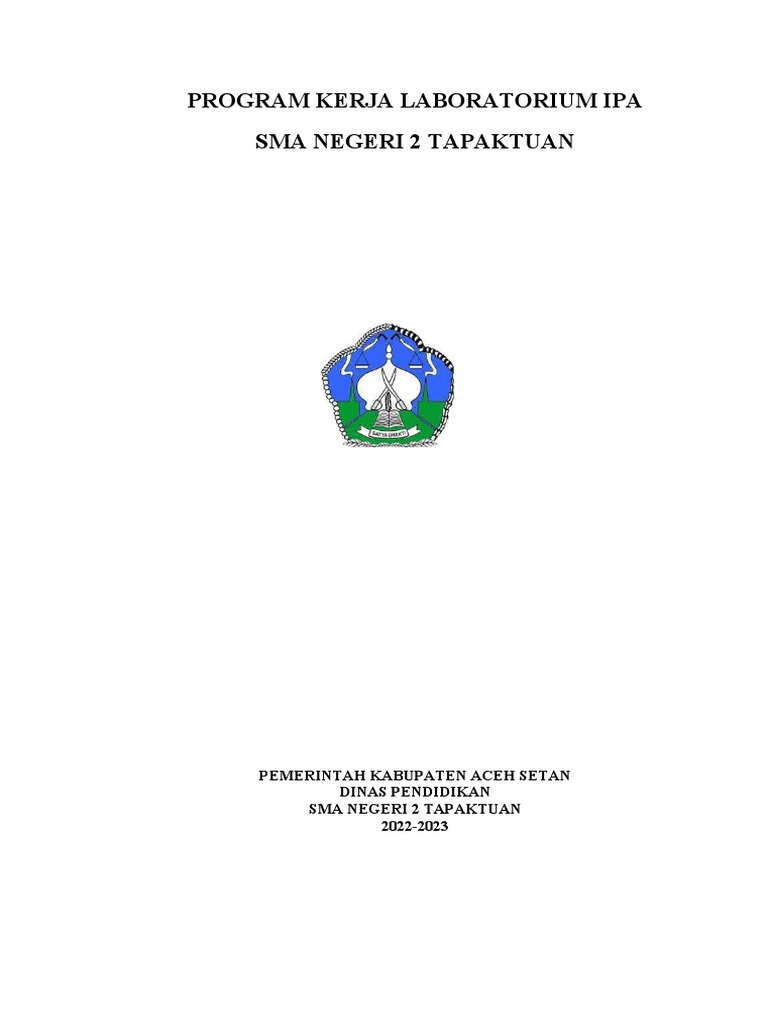 Program Kerja Laboratorium Ipa | PDF