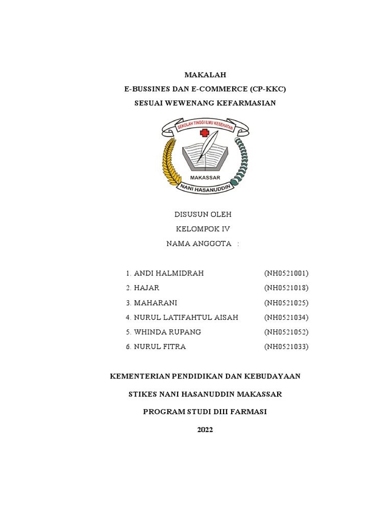 Makalah Kel 4 Itk | PDF