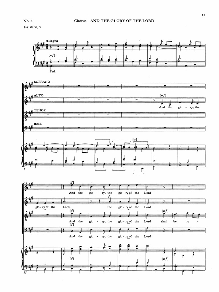 And The Glory of The Lord | PDF