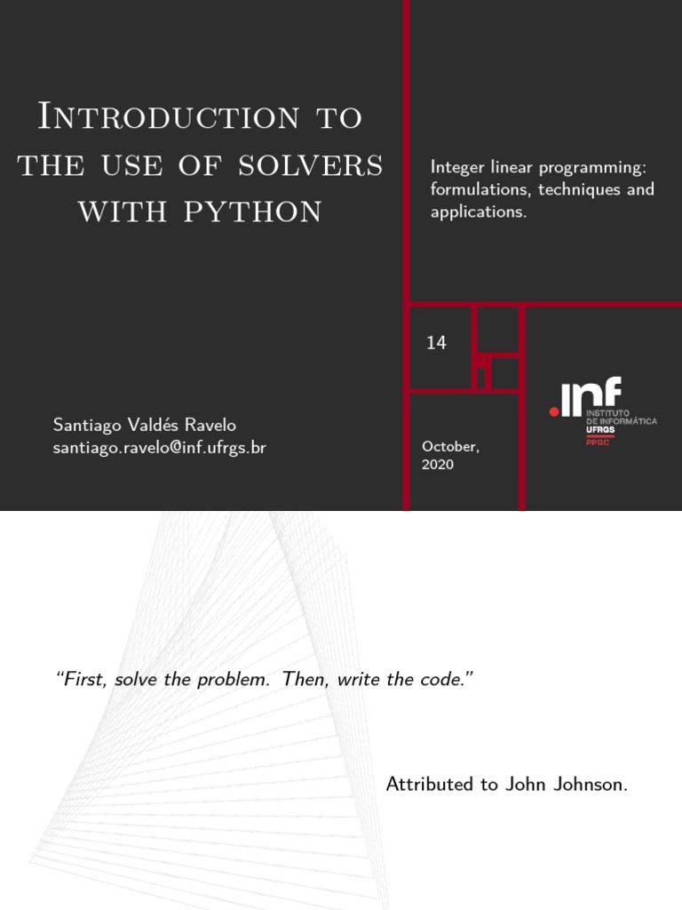 Python | Download Free PDF | Mathematical Optimization | Linear Programming