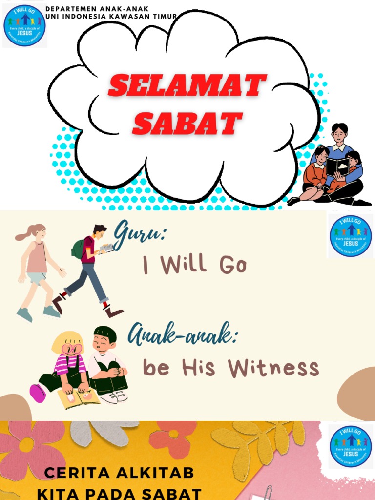 Khotbah Untuk Anak-Anak, 7 Januari 2023 | PDF