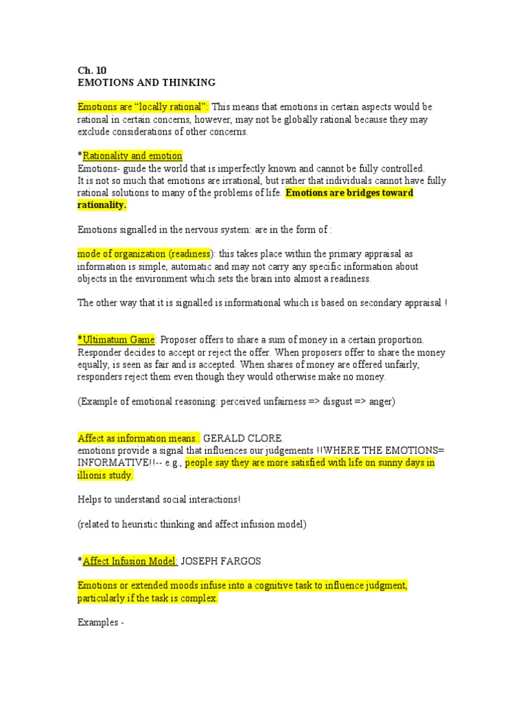 Study Sheet Psych 156 Exam 3 | PDF