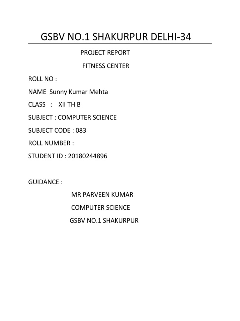 CS Project | Download Free PDF | Software Testing | Software ... CS Project | Download Free PDF | Software Testing | Software ...
