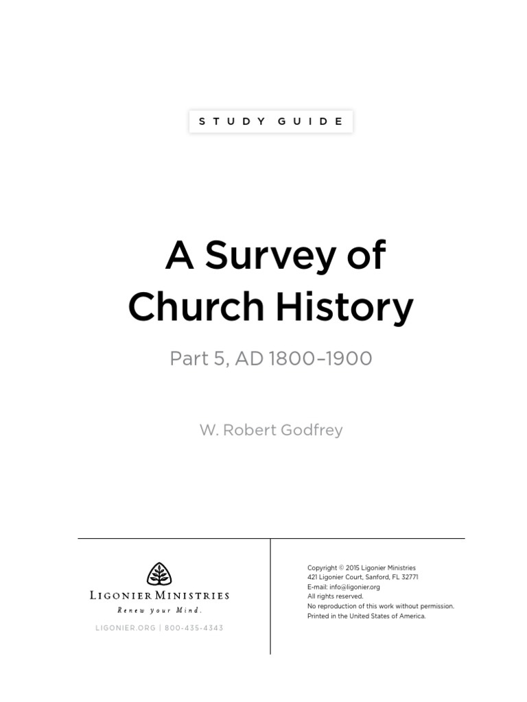 A Survey of Church History Part 5 Study Guide | PDF | Reason ...