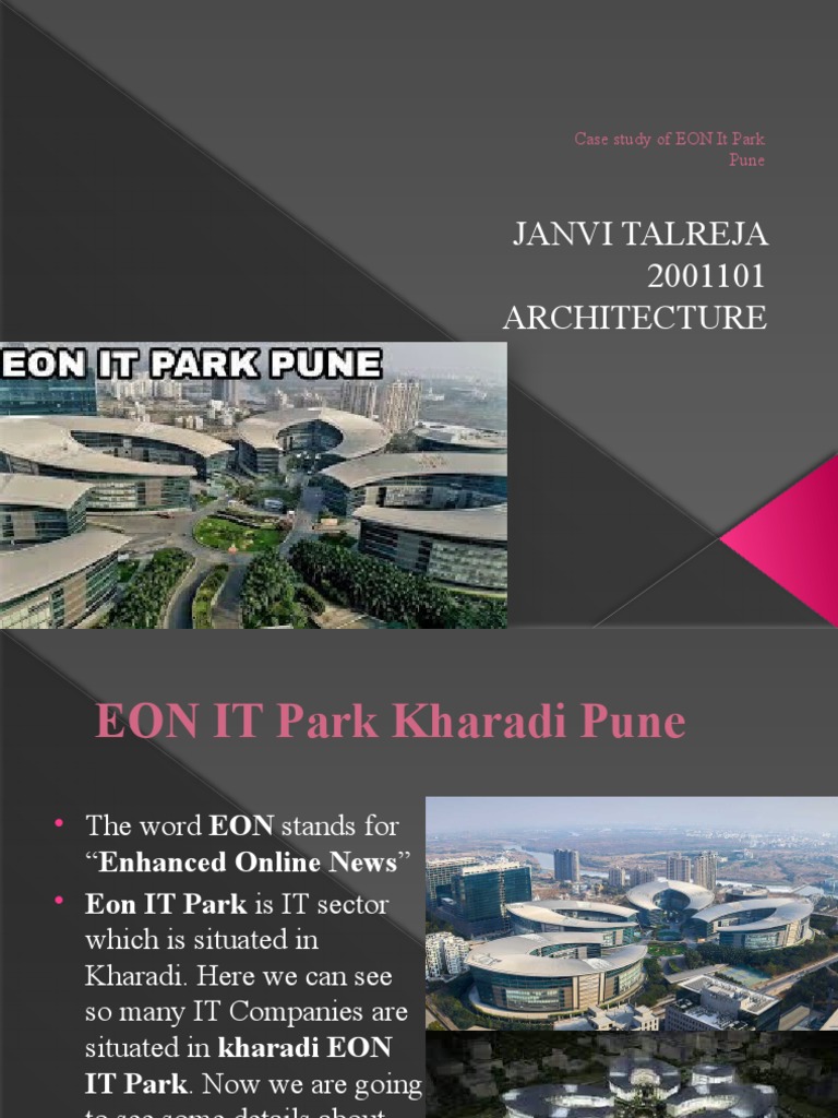 Case study of EON IT Park in Pune | PDF