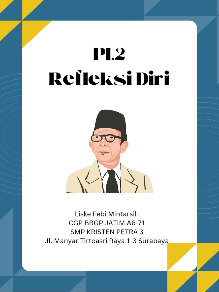 Liske Febi - PI.2 Refleksi Diri Tentang Lingkungan Belajar Di Sekolah | PDF