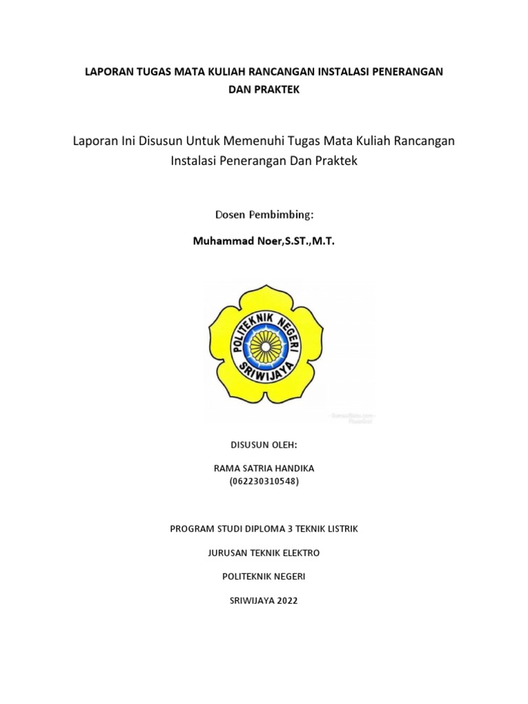 Laprak Rama Satria Handika Rangkaian Interlock | PDF