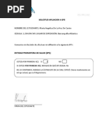 Listado de Codigos Eps | PDF