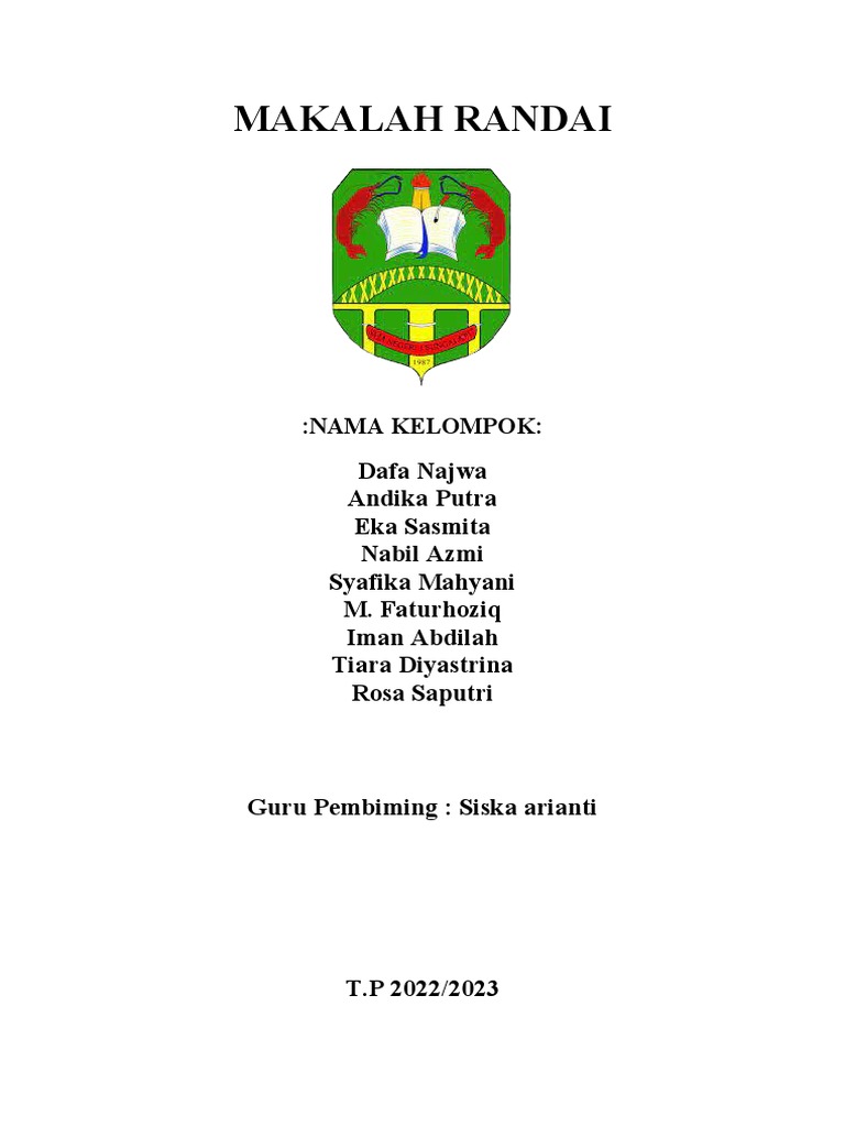 Pelestarian Kesenian Randai di Kuansing | PDF