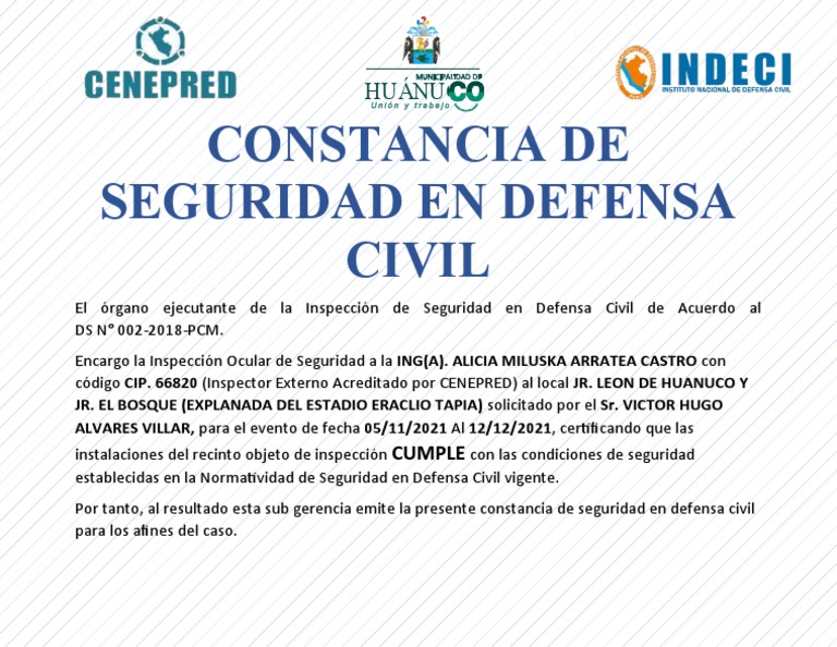 Certificado Ecse | PDF