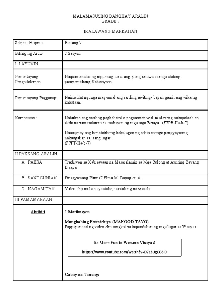 Awiting Bayan II | PDF