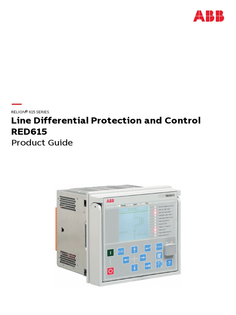 RED615 PG 756500 ENn | PDF | Relay | Electromagnetic Compatibility