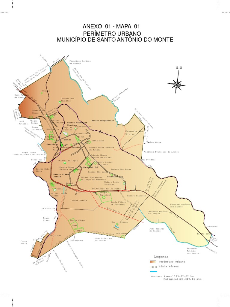 Perimetro Urbano SAMONTE MG | PDF