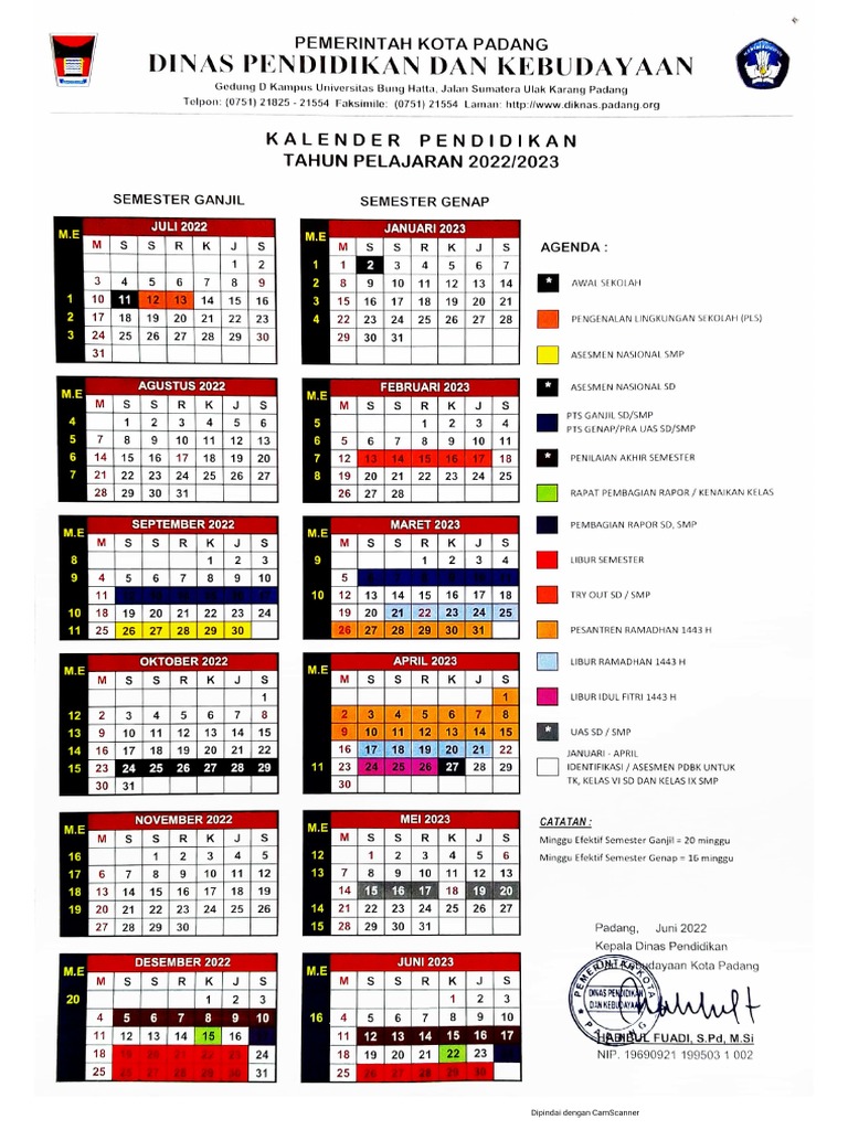 Kalender Pendidikan | PDF