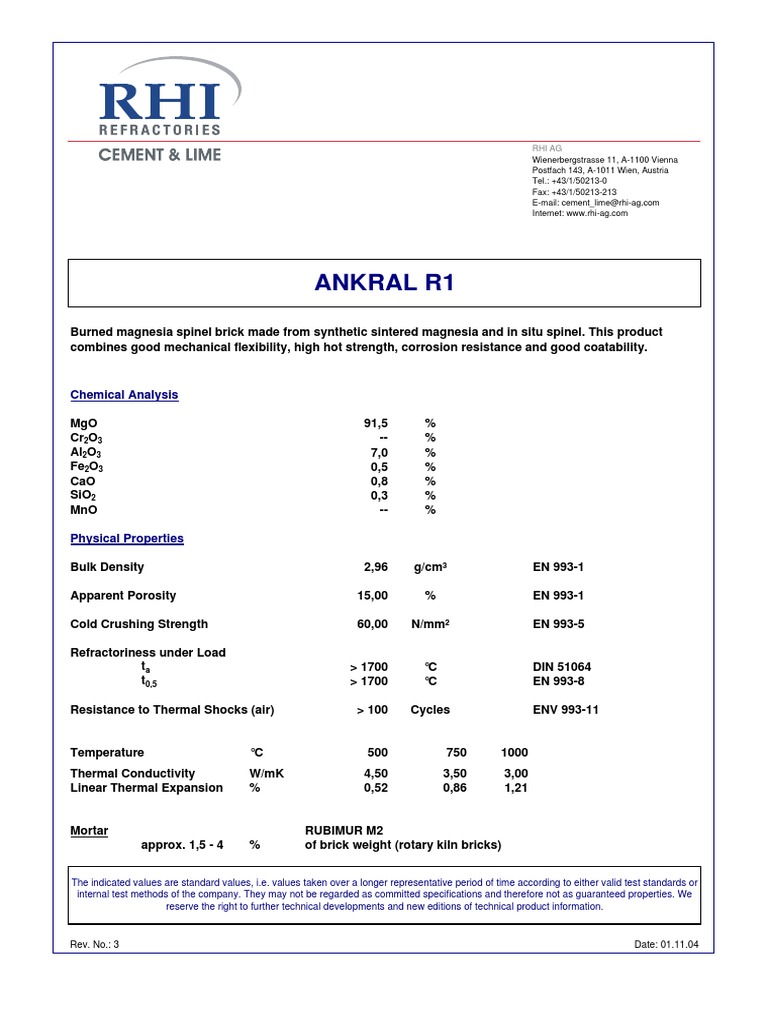 Ankral R1 | Download Free PDF | Brick | Physical Sciences