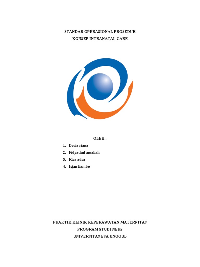 SOP Intranatal Care | PDF
