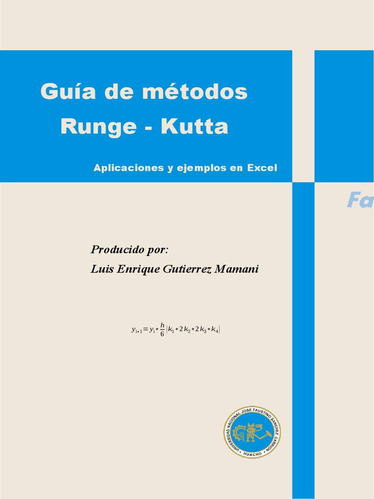 Guía de Métodos Runge - Kutta | PDF