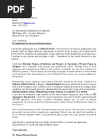 Application CV For WFP | PDF
