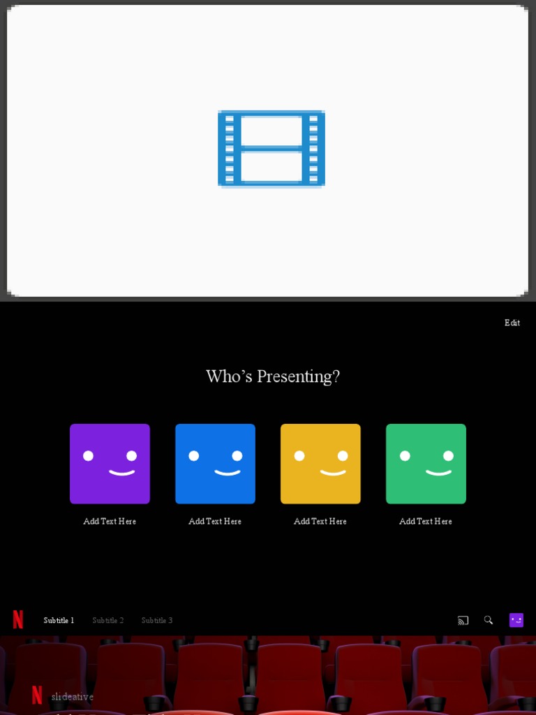 Netflix Inspired PowerPoint by Slideative | PDF | Software | Computing