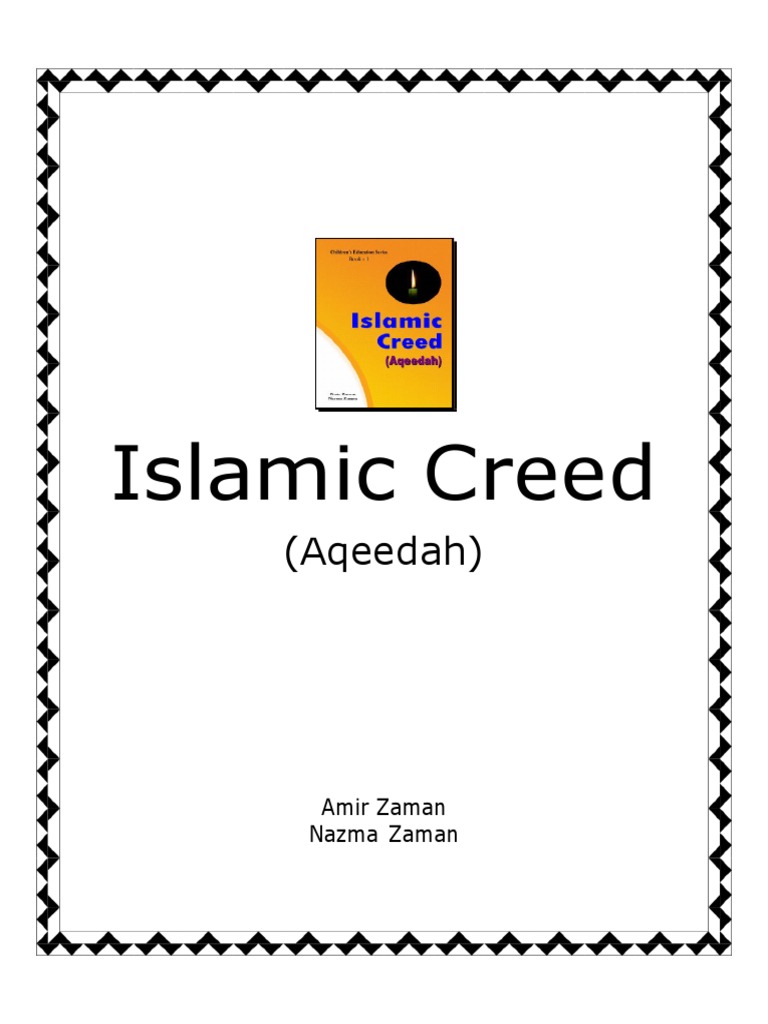 Islamic Creed - Fasta Literasi | PDF | Prophets And Messengers In Islam ...