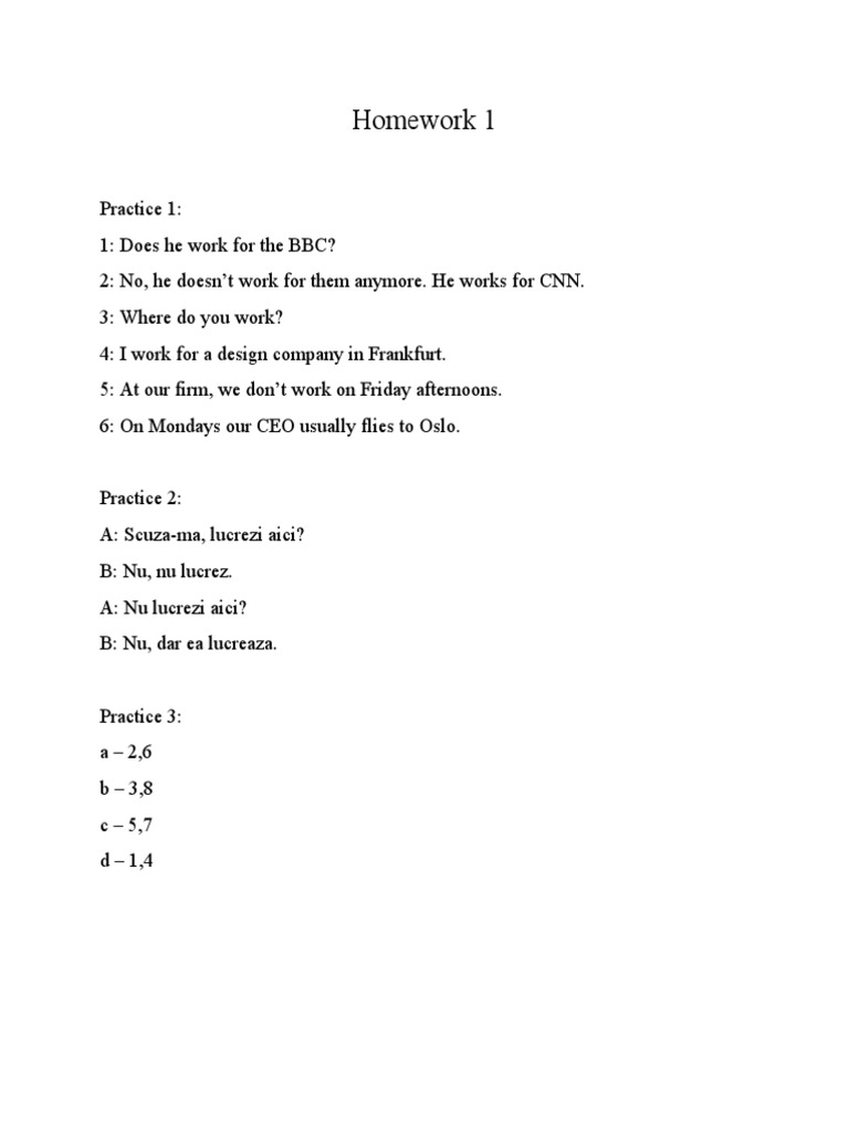 Homework 1 | PDF