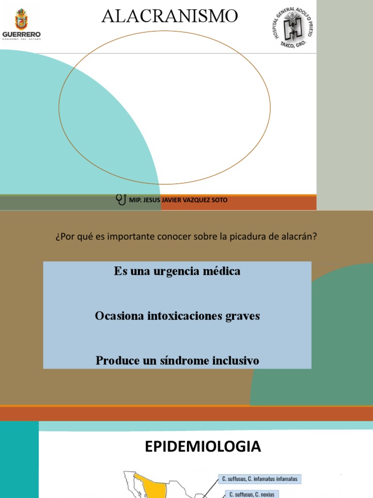 Importancia de la Picadura de Alacrán | PDF