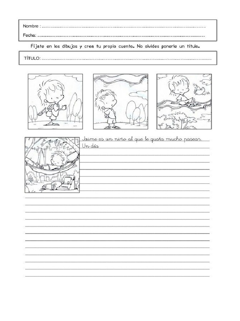 Crea Tu Propio Cuento | PDF