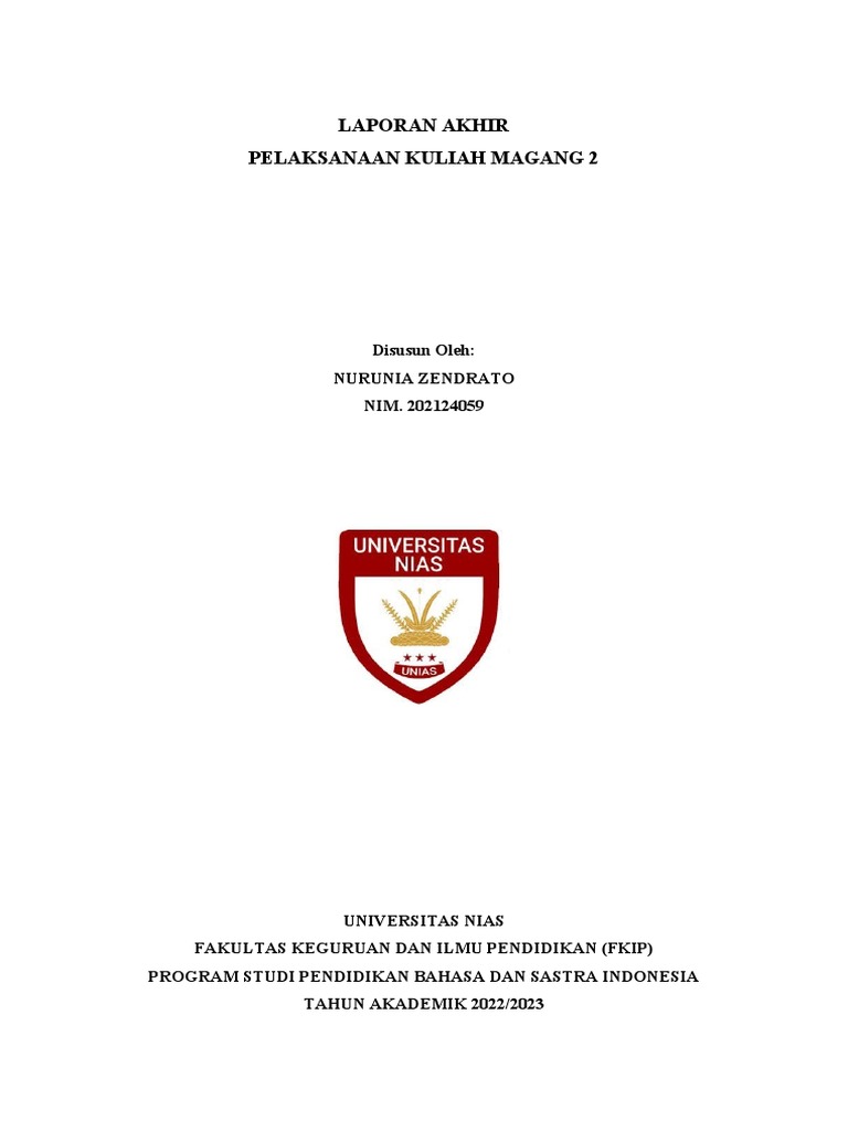 Laporan Magang 2 | PDF