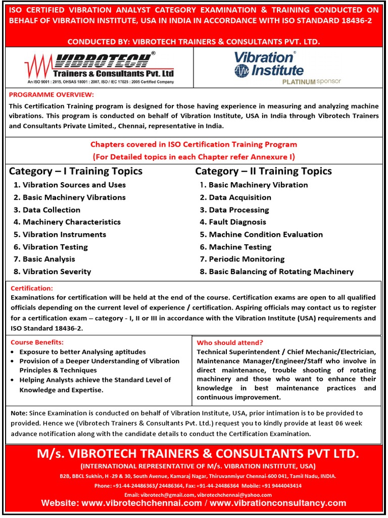 ISO Certification TRG Brochure | PDF | Bearing (Mechanical) | Test ...