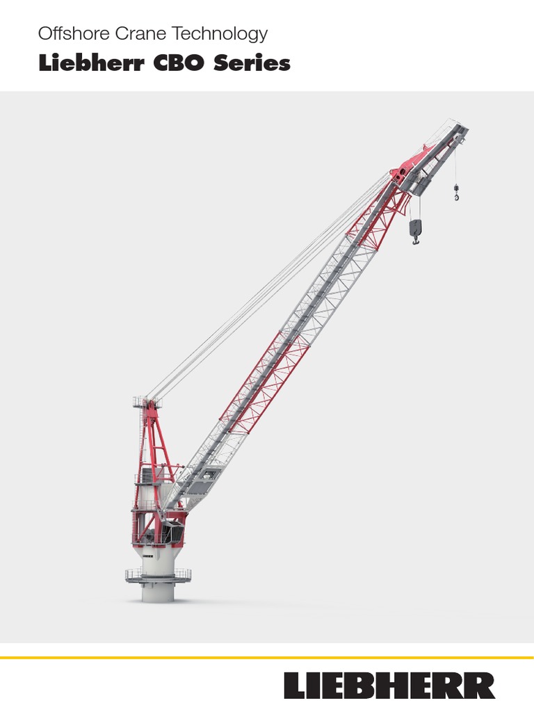 Liebherr Oc Compact Board Offshore Crane Series Brochure Eng | PDF ...