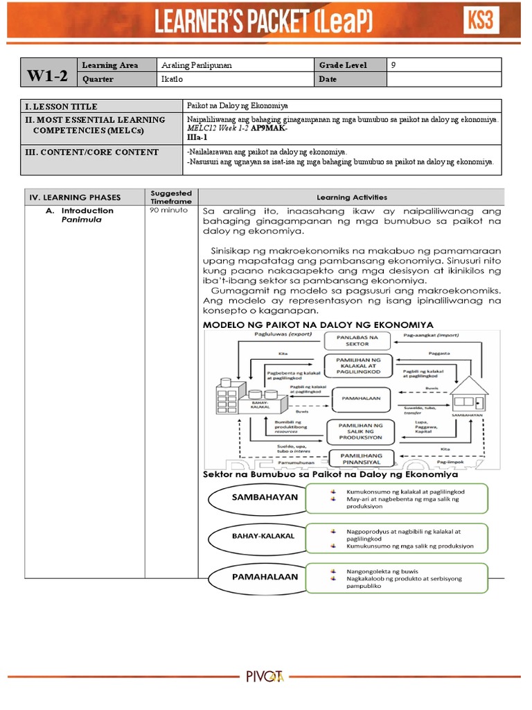 LeaP AP G9 Weeks 1 2 Q3 Ok | PDF