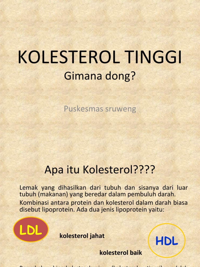 Kolesterol Tinggi | PDF
