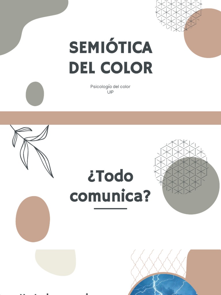 Semiótica Del Color | PDF