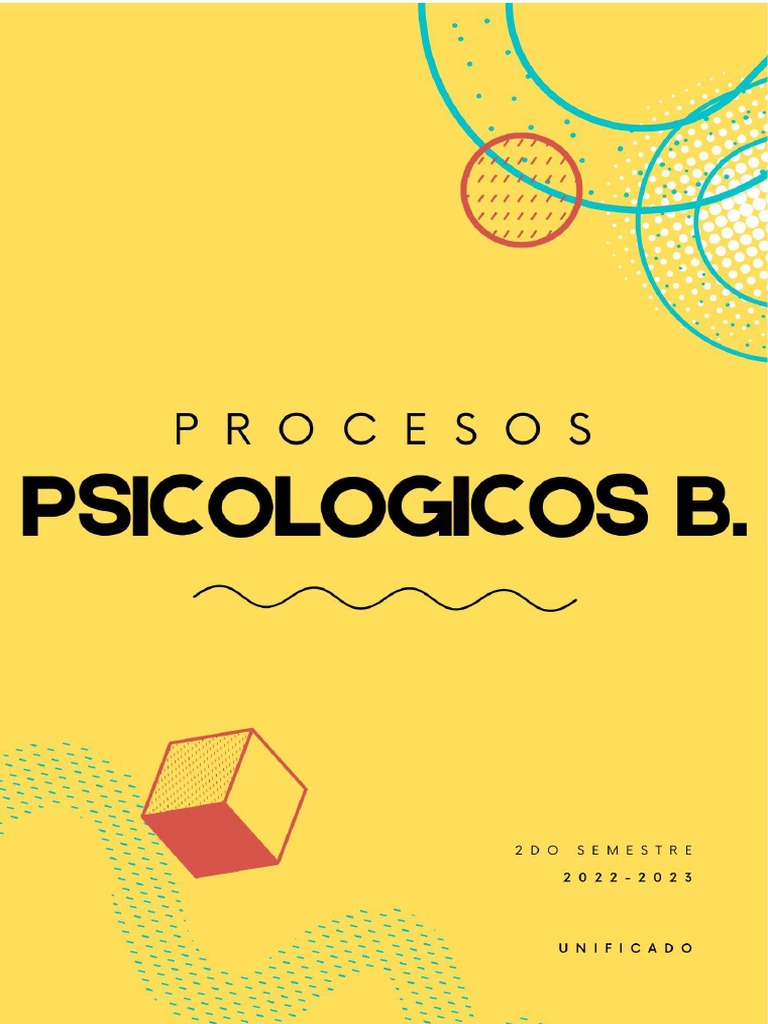 Procesos Psicologicos Basicos | PDF | Memoria | Pensamiento