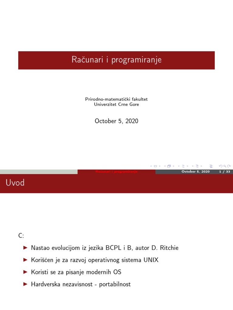 Racunari I Programiranje | PDF