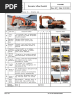 Plate Compactor Inspection Checklist | PDF | Technology & Engineering