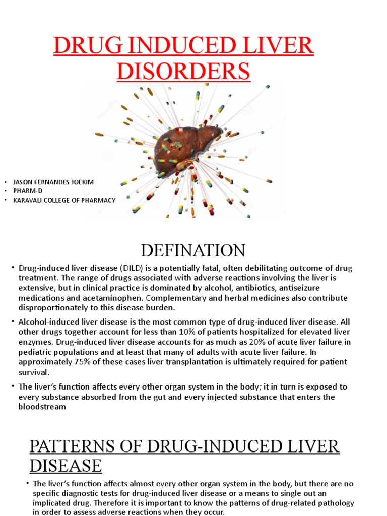 Drug Induced Liver Disorders | PDF | Hepatitis | Apoptosis