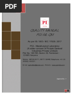 Lab Risk Assessment Based On ISO 17025:2017 For Chemical Labs | PDF ...