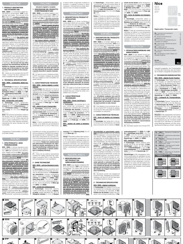 Eds - Edsi - Etp | PDF