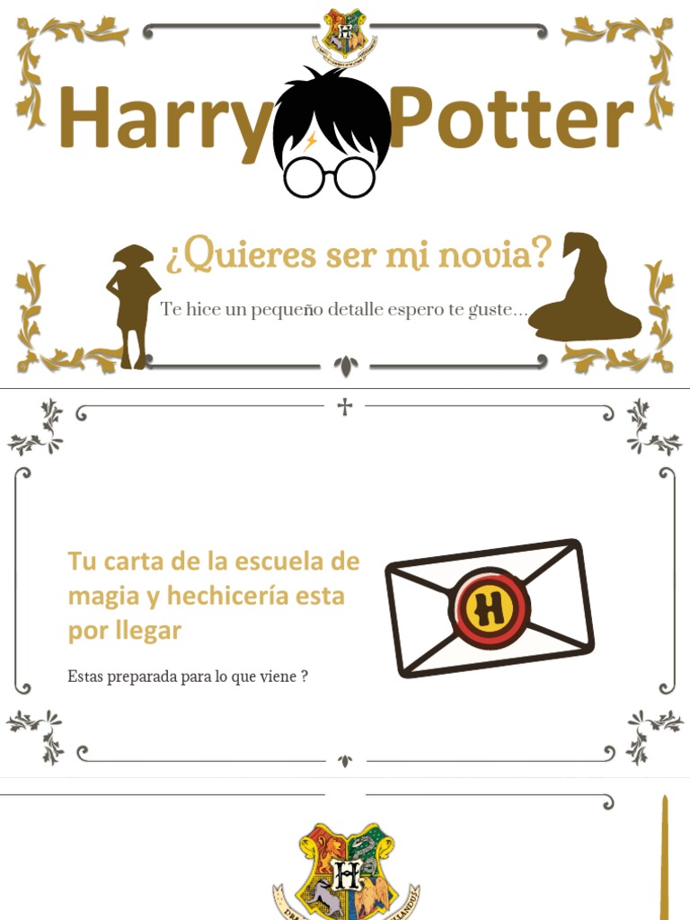 Plantilla Powerpoint de HarryPotter | PDF | Harry Potter ...