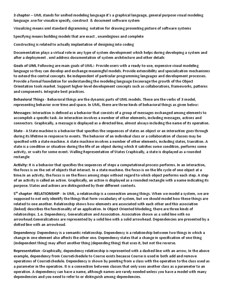 Oose Pdf Component Based Software Engineering Class Computer Programming 
