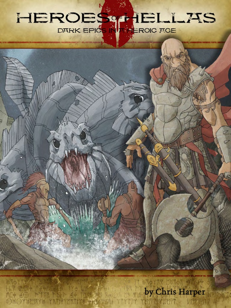 Heroes of Hellas Dark Epics in A Heroic Age | PDF | Greek Mythology | Hades